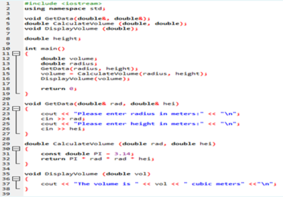 Solved Identify the following items by line number (you need | Chegg.com