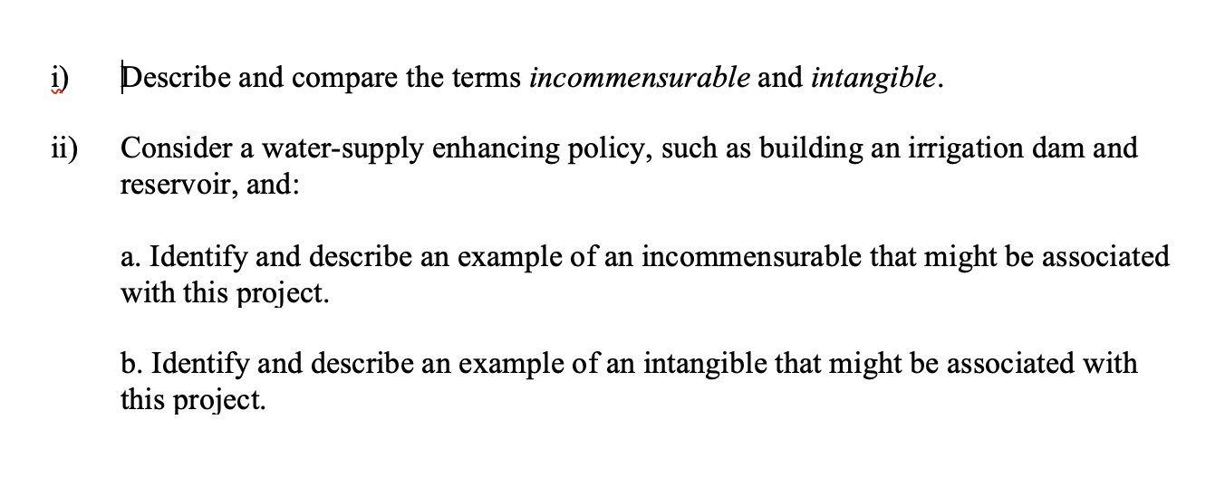 Solved Describe and compare the terms incommensurable and | Chegg.com