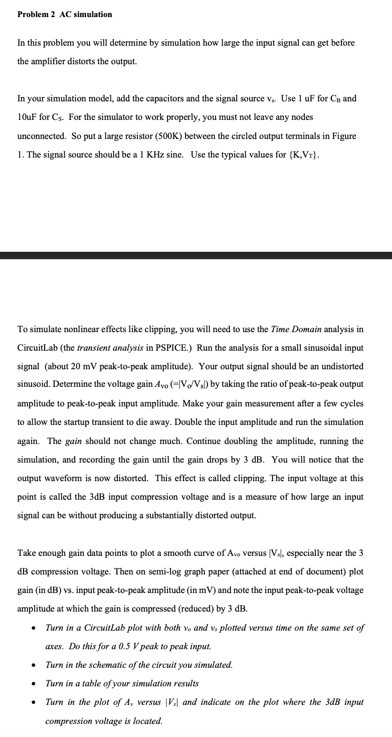 c) Find R1,R2 R1,R2, and VDD form a voltage divider | Chegg.com