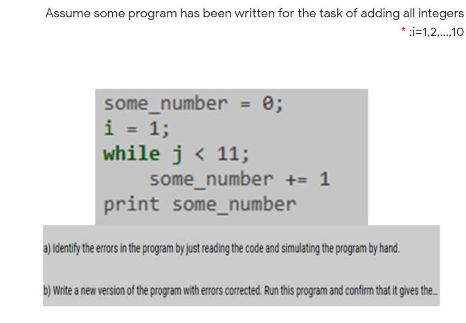 Solved Assume some program has been written for the task of | Chegg.com