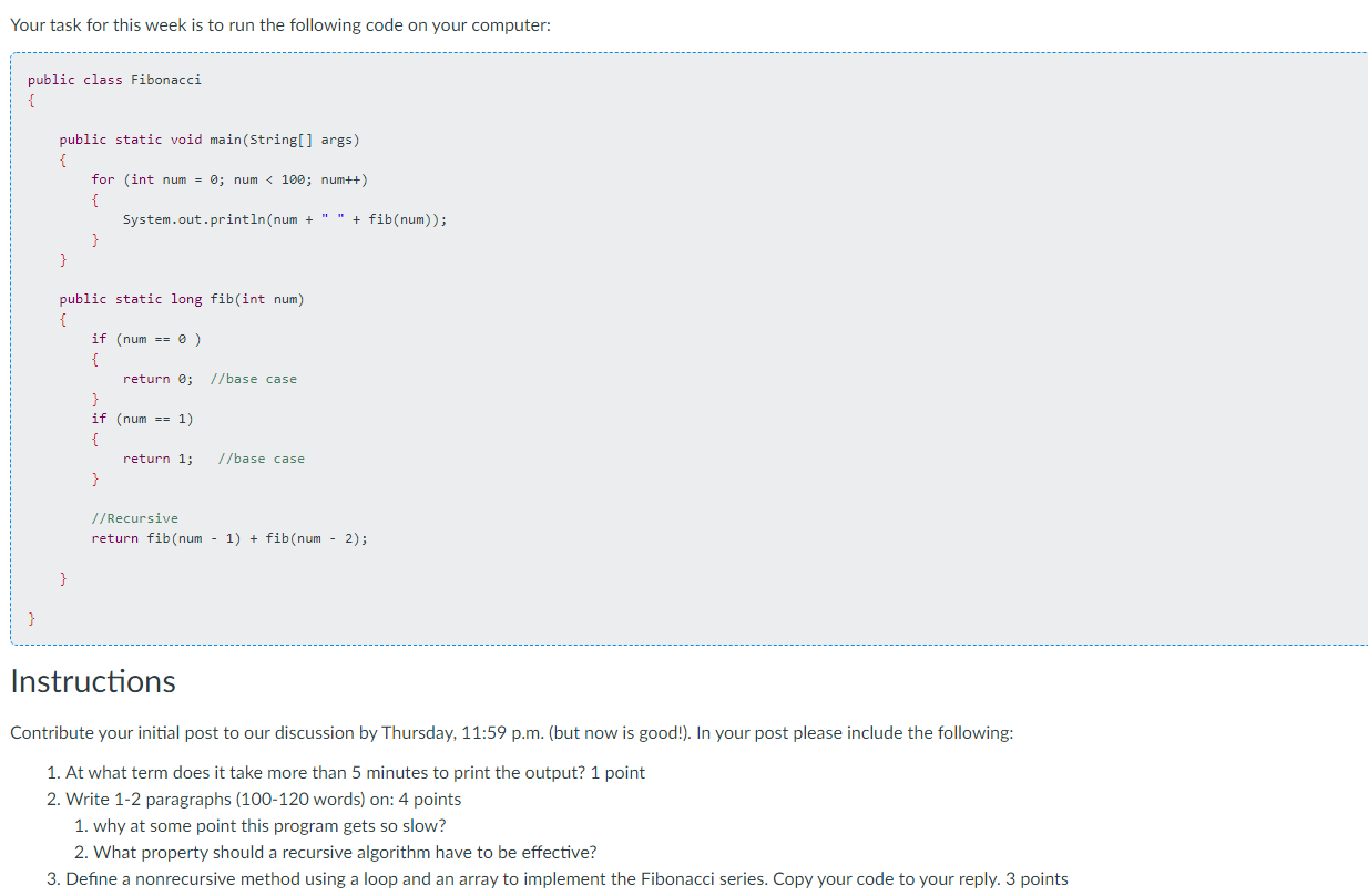 Solved Your task for this week is to run the following code | Chegg.com