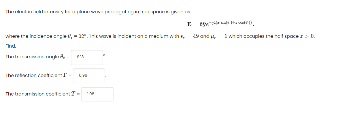 Solved please dont copy paste any other answers. My answers | Chegg.com