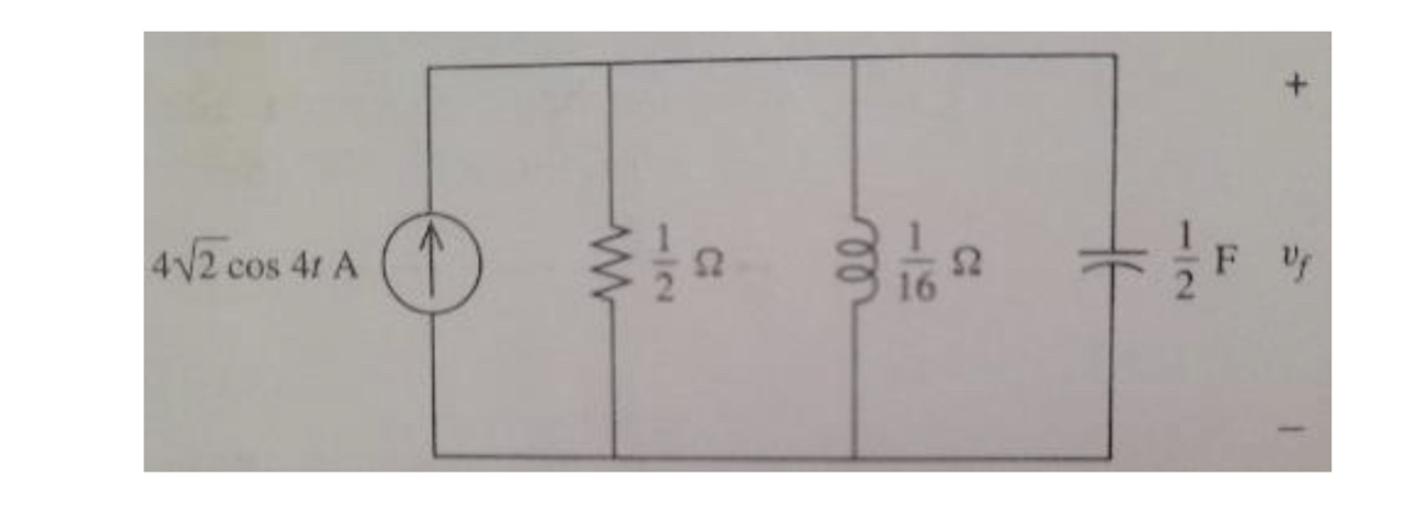 Solved 5. Use the Phasor method to find the forced response | Chegg.com