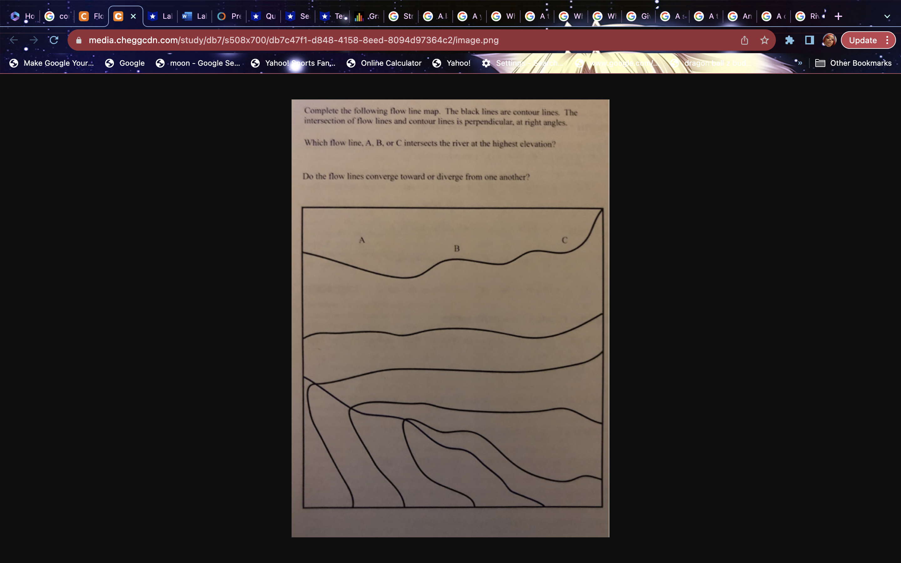 Solved Complete the following flow line map. The black lines | Chegg.com