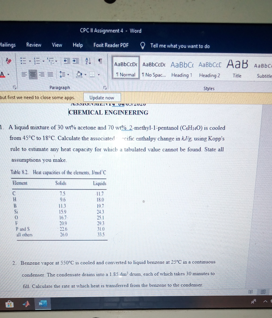 Solved CPC || Assignment 4 - Word Mailings Review View Help | Chegg.com
