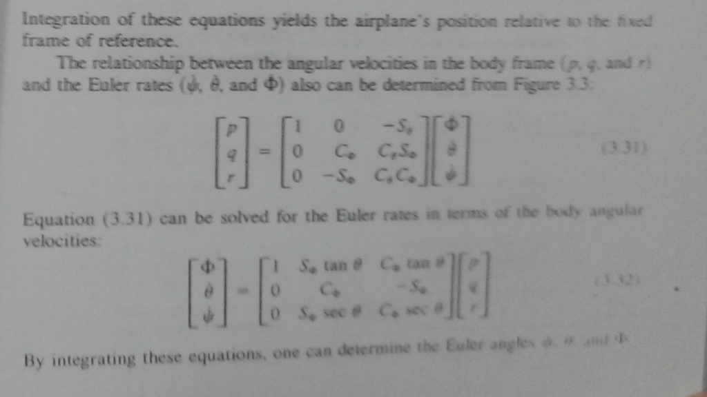How to derive the angular velocity components | Chegg.com