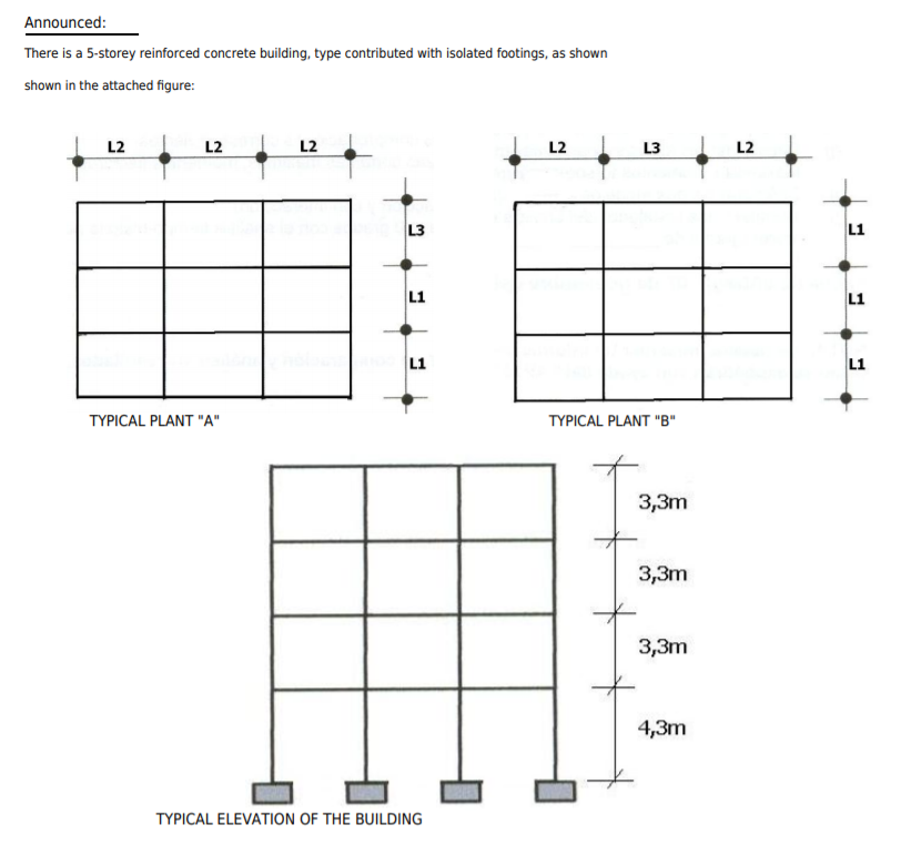 Announced: There is a 5-storey reinforced concrete | Chegg.com