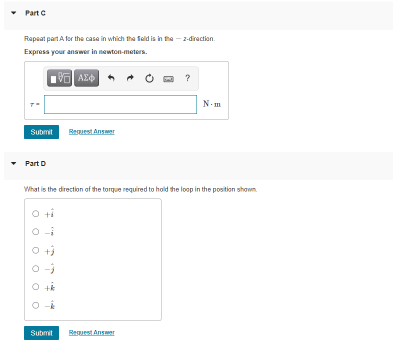 Solved The rectangular loop shown in the figure is pivoted | Chegg.com