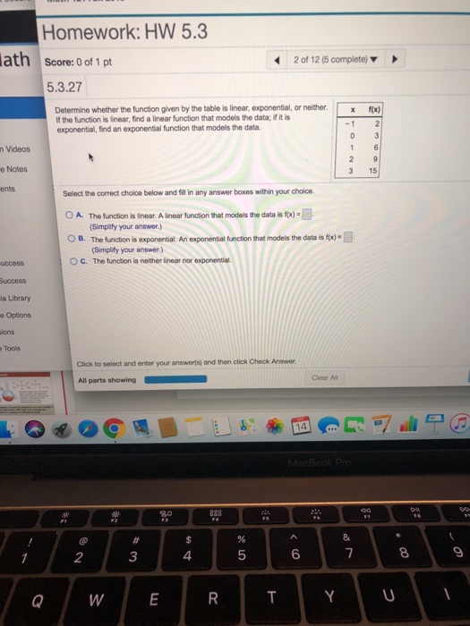 Solved Homework Hw 5 3 Lath Score 0 Of 1 Pt 2 Of 12 5