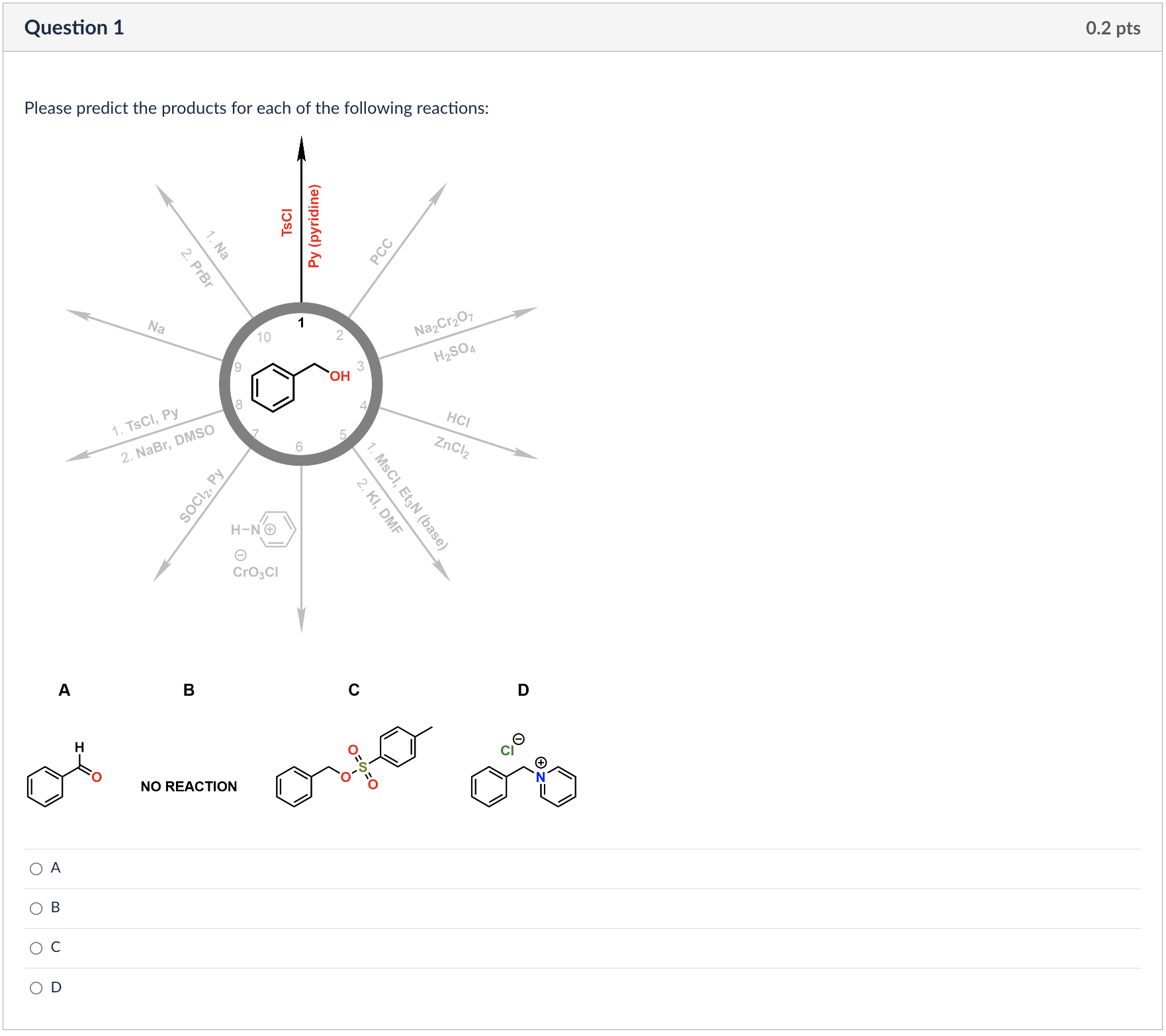 Solved Please predict the products for each of the following | Chegg.com