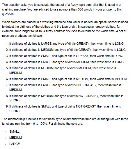 Solved This question asks you to calculate the output of a | Chegg.com