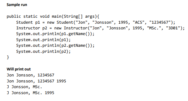 Solved Part 1. University Class Hierarchy (10 Marks) Suppose | Chegg.com