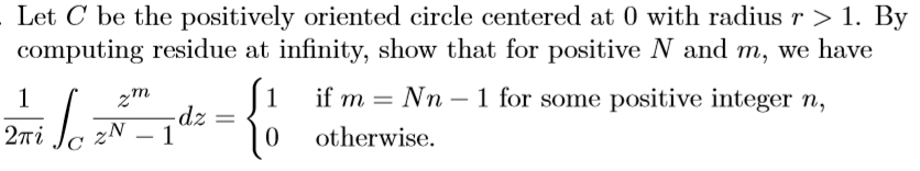 Solved - Let C be the positively oriented circle centered at | Chegg.com