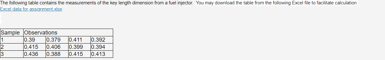 Solved In question 3, the upper control limit (UCL) of R bar | Chegg.com