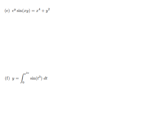 Solved Use any method to evaluate the derivative dy/dx of | Chegg.com