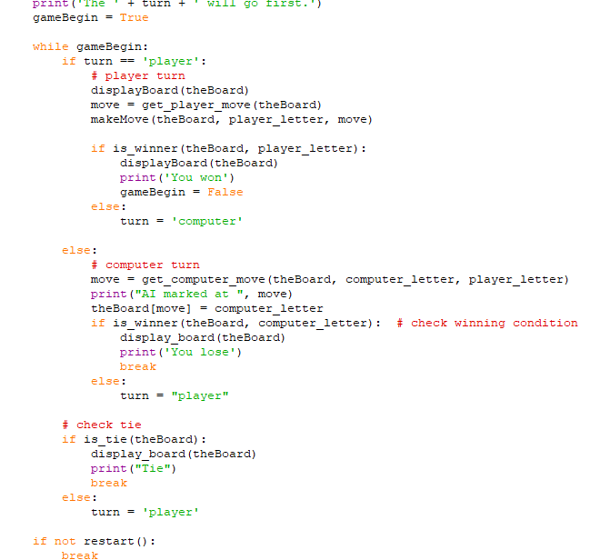 Solved Python： Whats wrong with my mini game program, and | Chegg.com