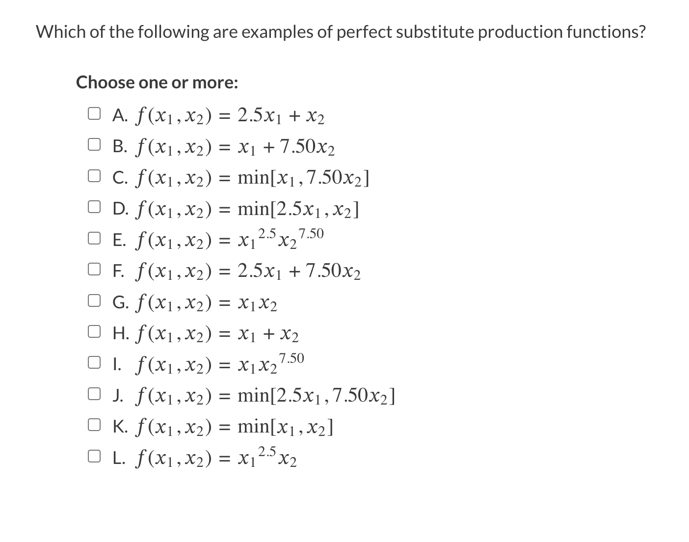 Solved Which of the following are examples of perfect | Chegg.com