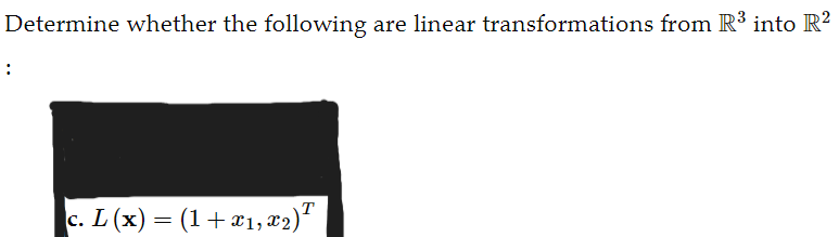 Solved Determine whether the following are linear | Chegg.com