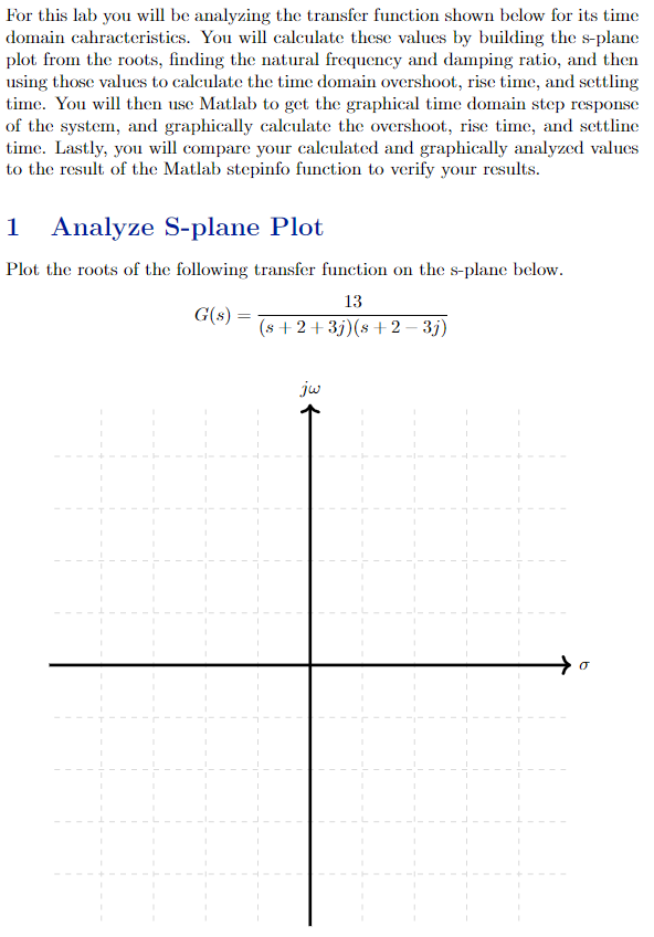 Solved For this lab you will be analyzing the transfer | Chegg.com
