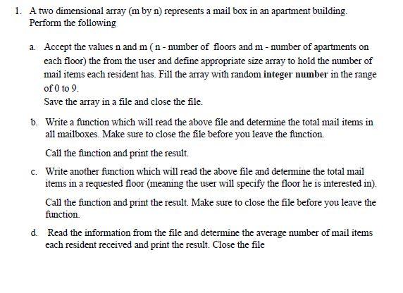 Solved Program Language: MatLab Must be done in MatLab | Chegg.com