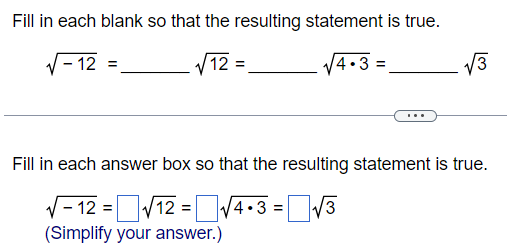 Solved Fill in each blank so that the resulting statement is | Chegg.com