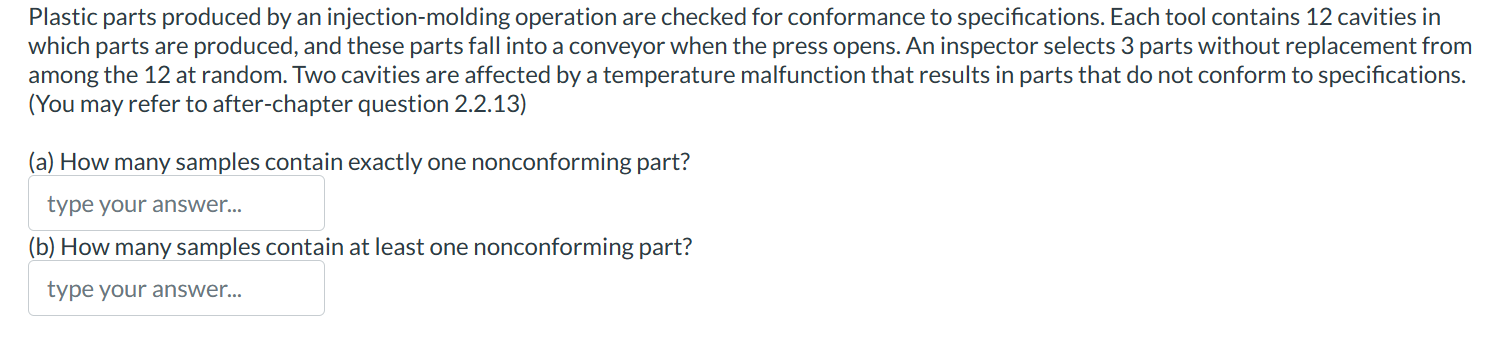 Solved Consider Each Of The Following Random Experiment 