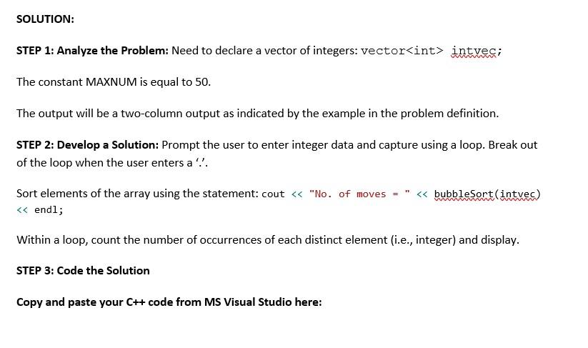 Solved Write A C Program That Allows Inputting A List Of 5944