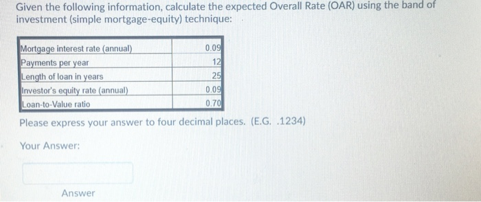 Solved Given the following information, calculate the | Chegg.com