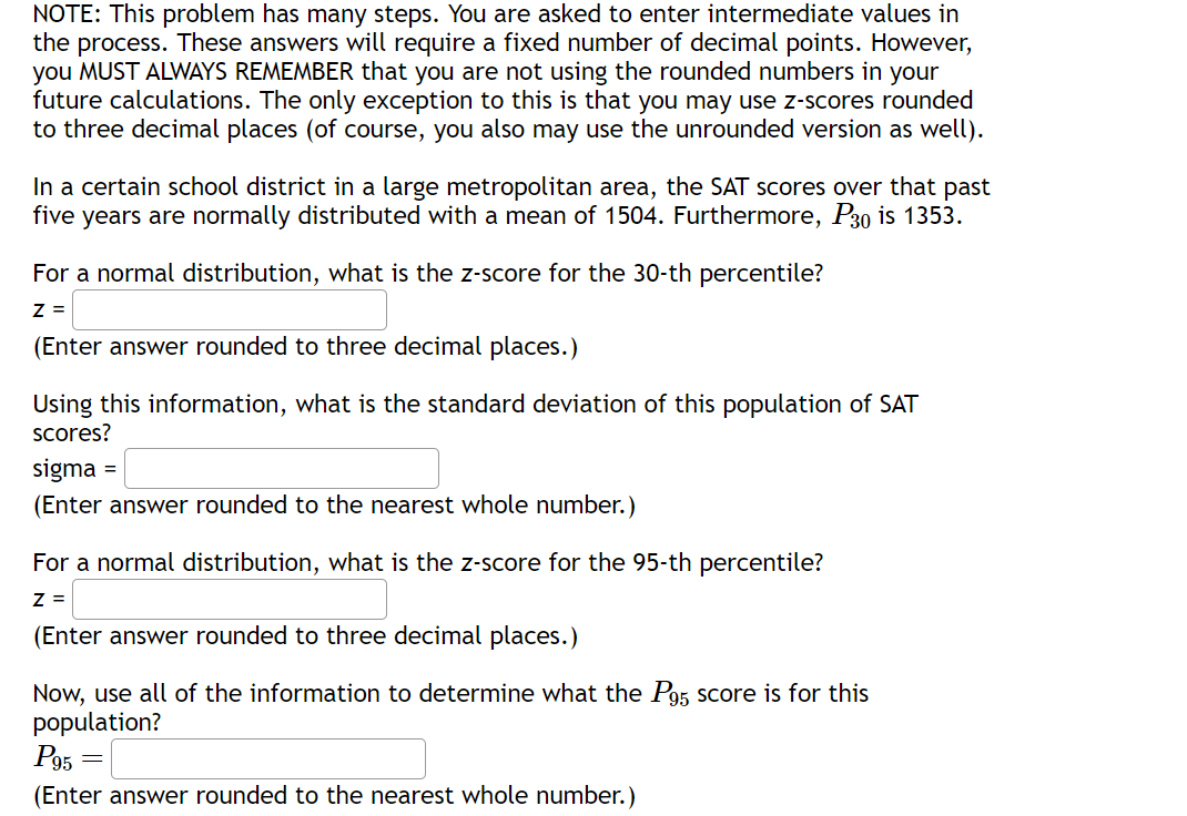 Solved NOIt: I his problem has many steps. You are asked to | Chegg.com