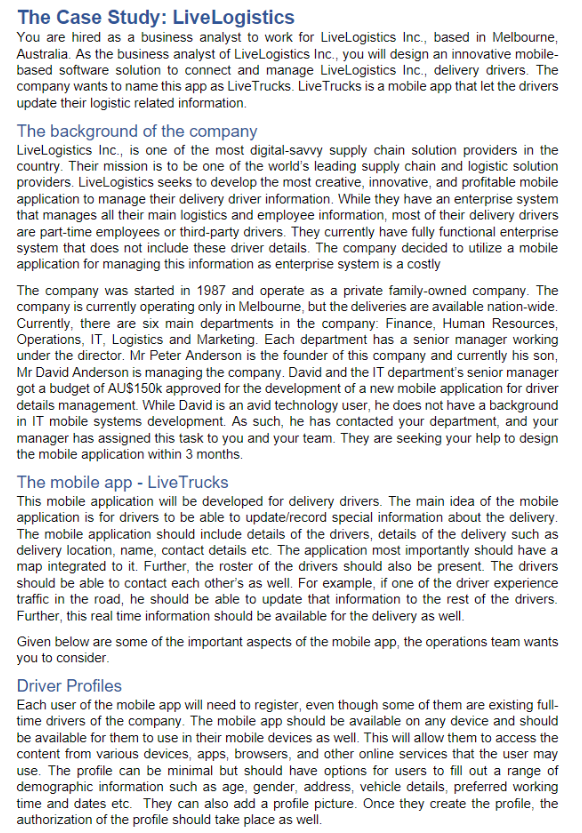 Solved Create a Use case diagram and Expanded Use case | Chegg.com