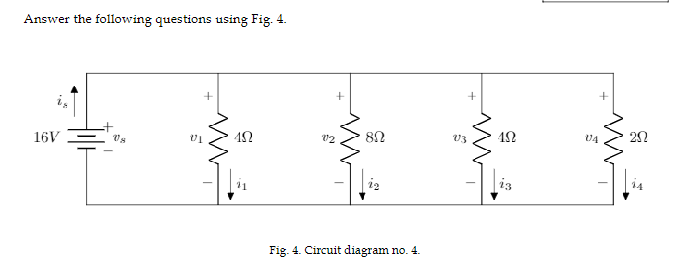 Solved a)Use KVL to find values of the voltages vs, v1, v2, | Chegg.com