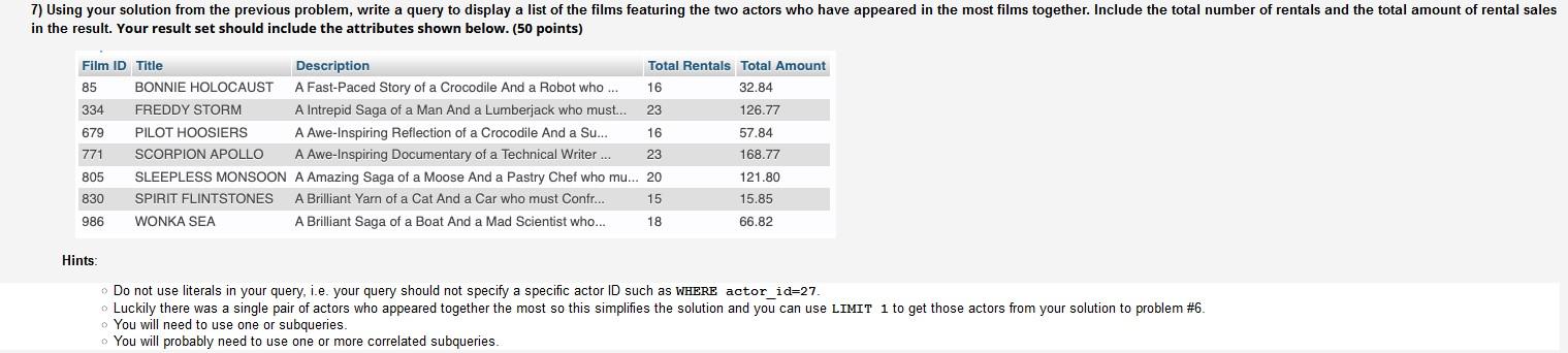 Solved 7) Using your solution from the previous problem, | Chegg.com