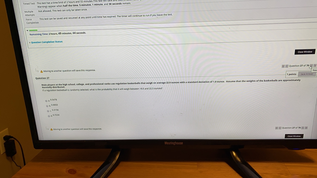 Solved Timed Test This test has a time limit of 2 hours and | Chegg.com