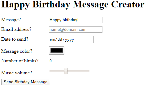 Solved Edit the given web form that allows the user to enter | Chegg.com