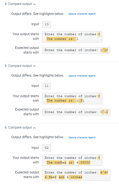 Solved Write a program that will prompt the user for a lengh | Chegg.com