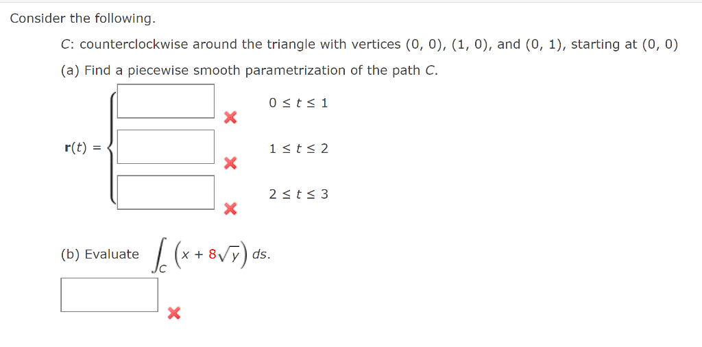 Solved Consider the following. C: counterclockwise around | Chegg.com