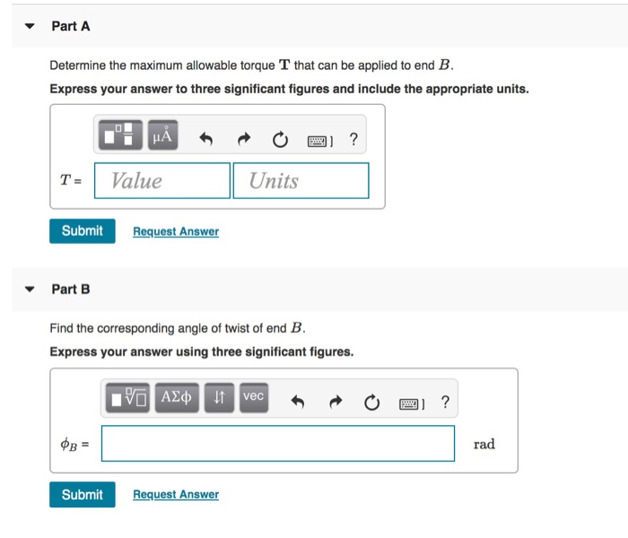 Solved Review The shaft has an equilateral triangle cross | Chegg.com