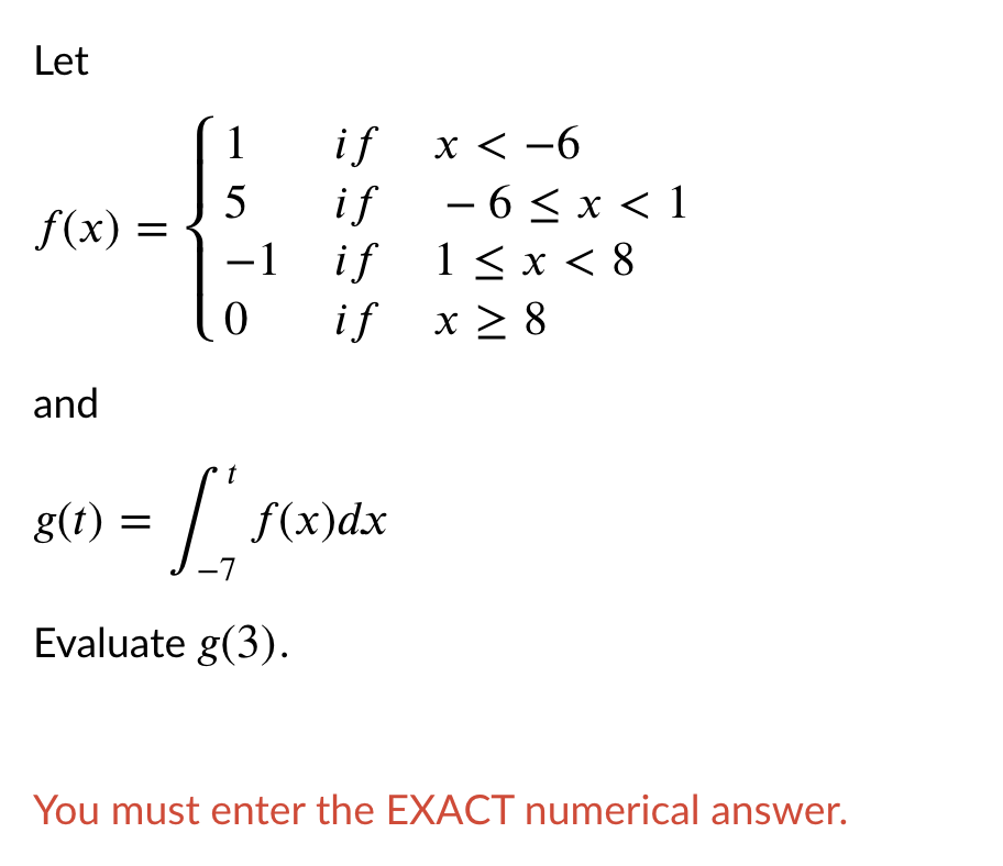 Solved Let F x 1 If X