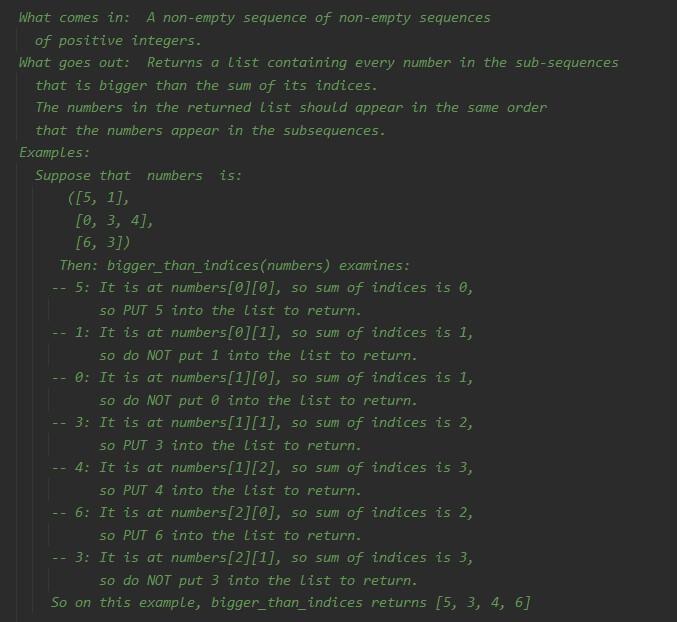 Solved What Comes In A Non Empty Sequence Of Non Empty 