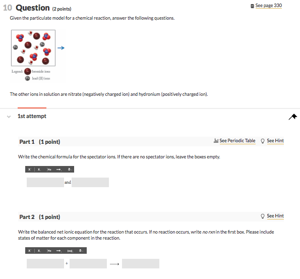 Solved Given the particulate model for a chemical reaction, | Chegg.com