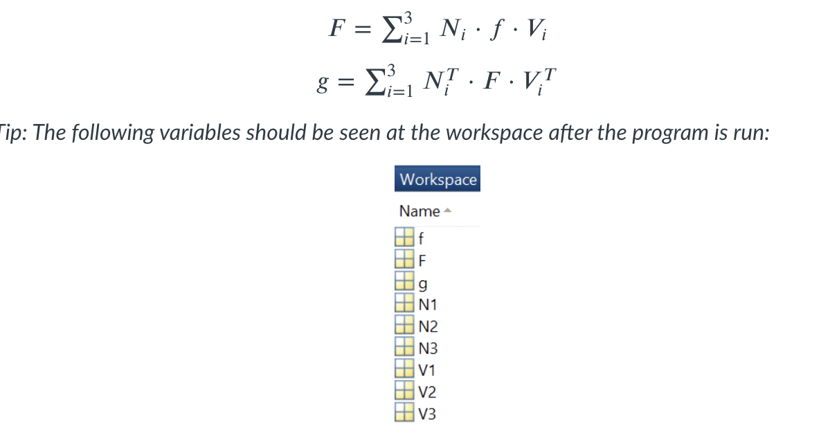 Solved Write the expression in Matlab that will evaluate the | Chegg.com