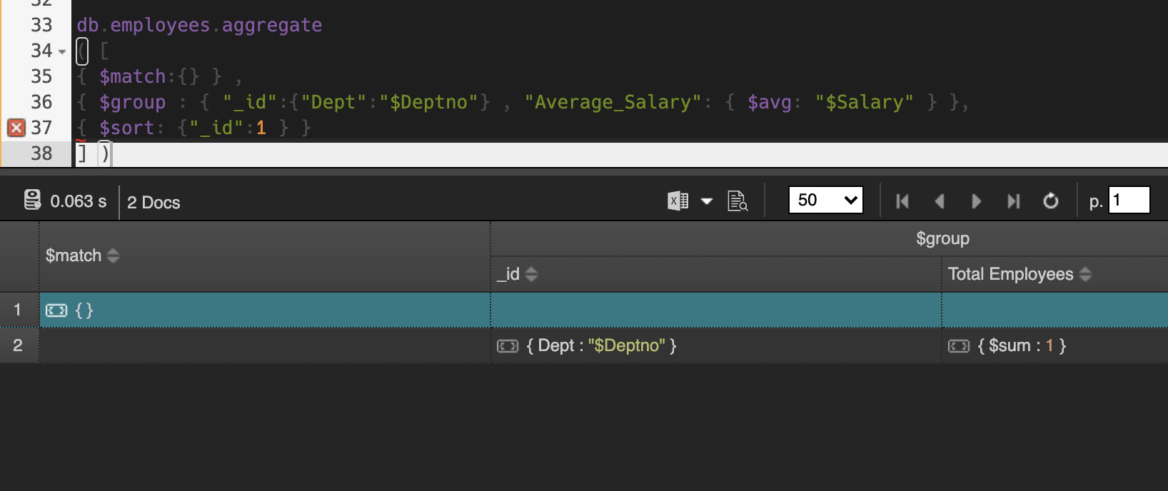 Solved Please hep me to fix these 2 errors in MongoDb | Chegg.com