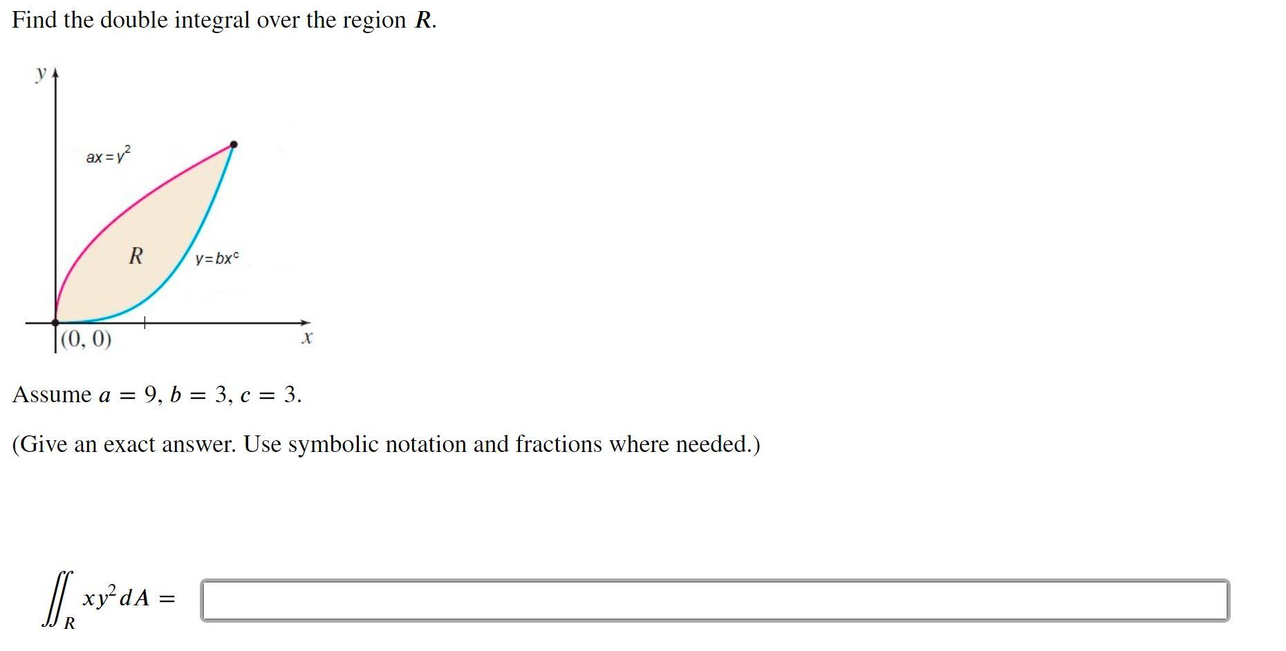 Solved Find the double integral over the region R. Assume | Chegg.com
