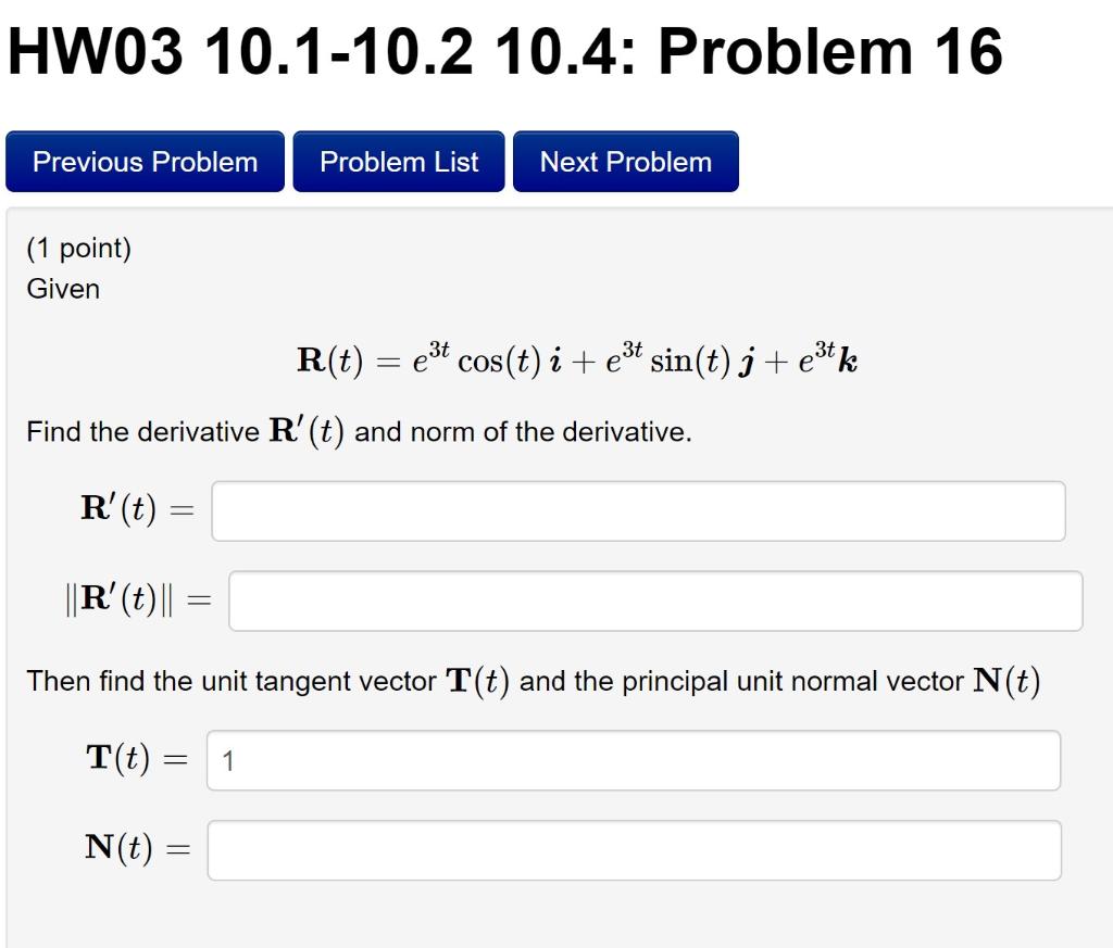 Solved HW03 10.1-10.2 10.4: Problem 16 Previous Problem | Chegg.com