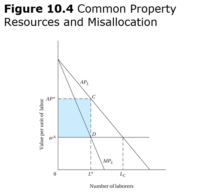 Solved Figure 10.4 Common Property Resources and | Chegg.com