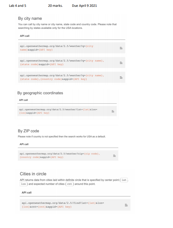 Solved Lab 4 and 5 20 marks. Due April 9 2021 Create Simple | Chegg.com