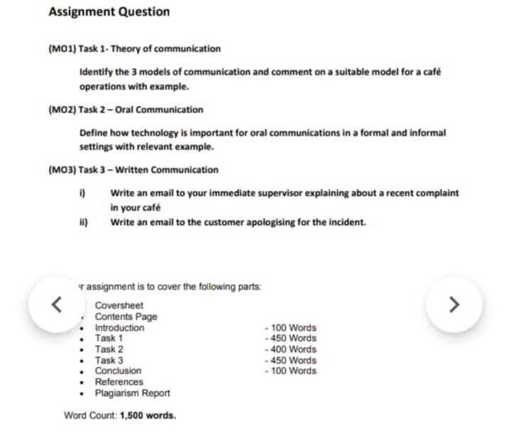 Solved Task 1- Theory of communication Identify the 3 | Chegg.com