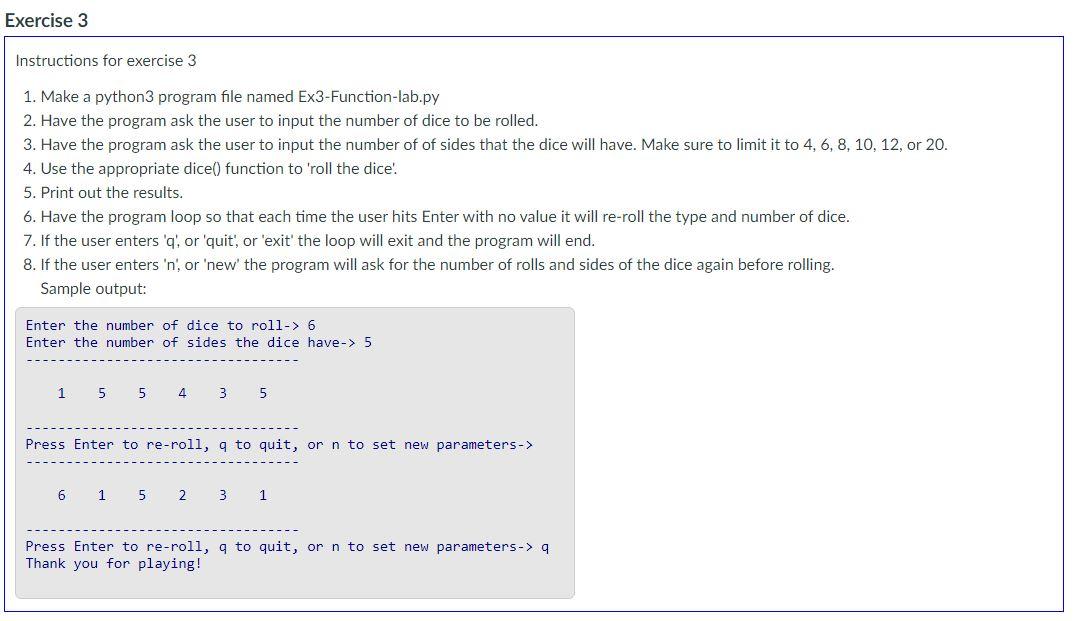 Solved Exercise 1 Write these Functions at the top half of | Chegg.com