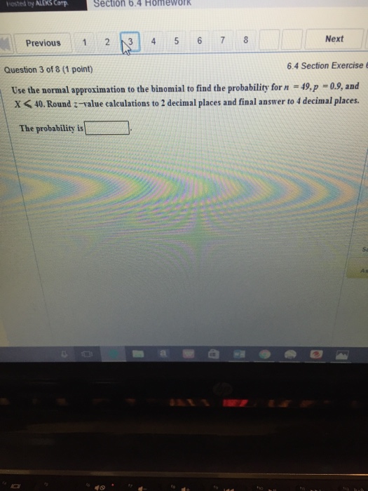 Solved Use the normal approximation to the binomial to find | Chegg.com