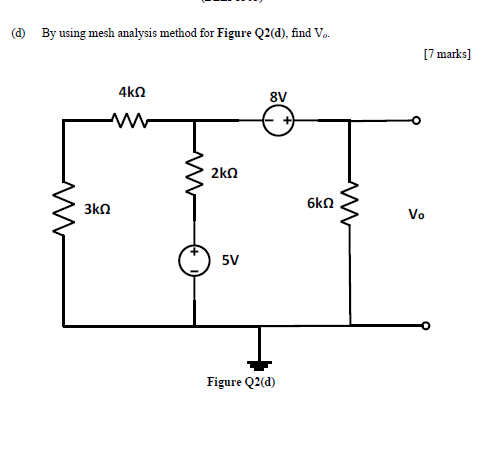Solved List THREE (3) steps for the node voltage method of | Chegg.com